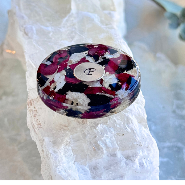 Memorial Golf Ball Marker | Personalized Keepsake Made from Flowers ...